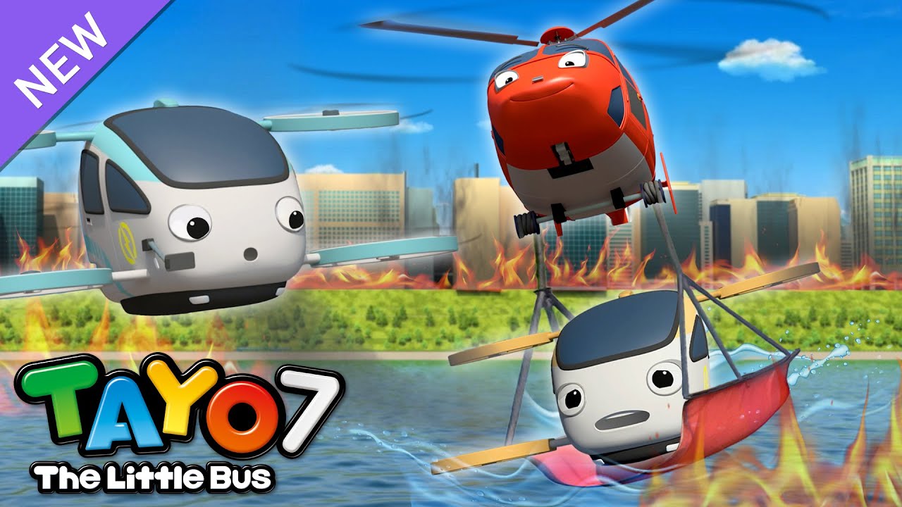 [NEW] Tayo S7 EP18 Momo and Bibi, the Flying Twins l Tayo English ...