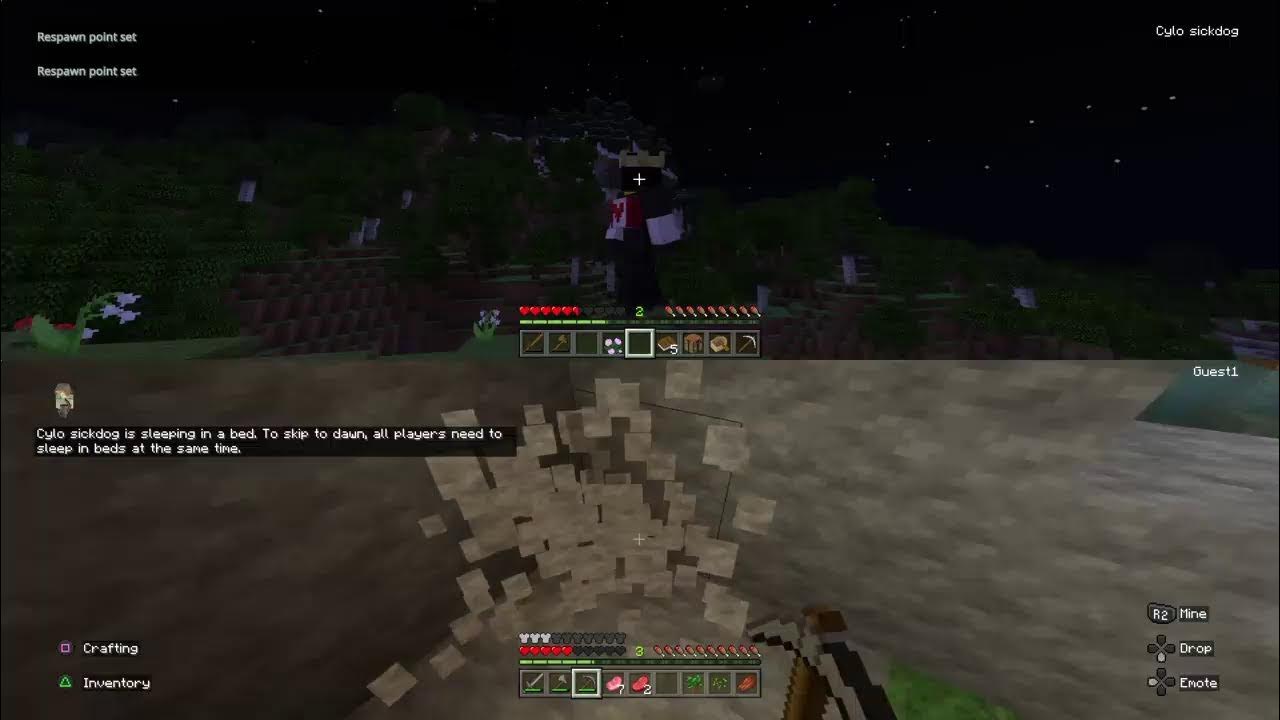 Minecraft split screen - YouTube