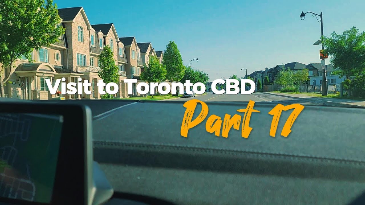 Exploring Toronto CBD with Friends: City Tour & Shelby Shawarma - YouTube