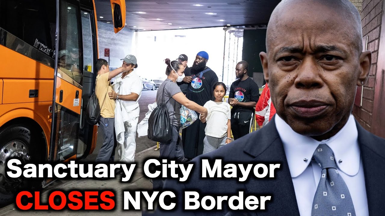 Eric Adams CLOSES NYC Border - YouTube