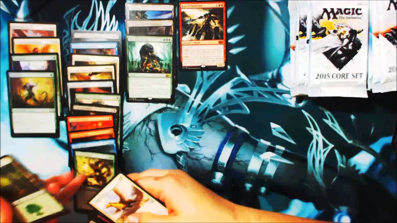 MTG Unboxing: Core 2015 M15 Booster Box Opening #3 - YouTube