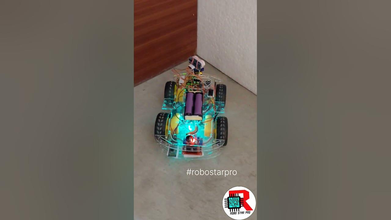 Obstacle Avoiding Car Made By Arduino Uno Embedded Arduinoproject Electronicsproject Youtube