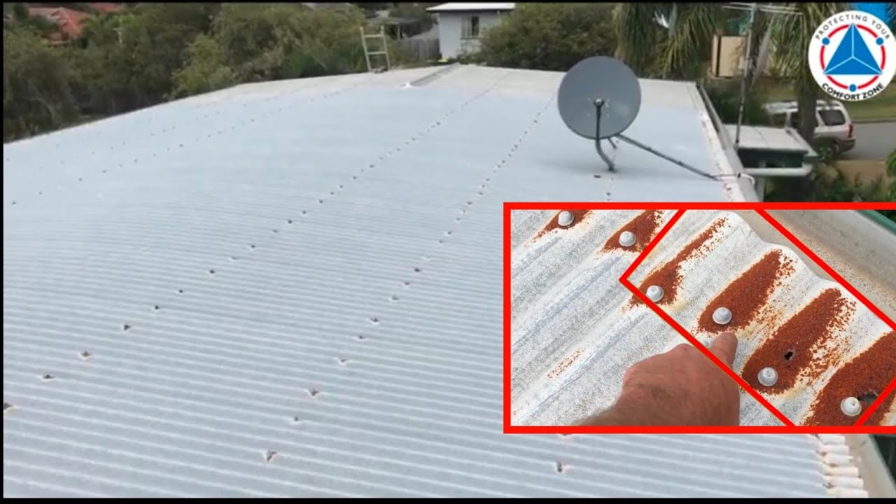 Lead head nails in your roof Love em or h - YouTube