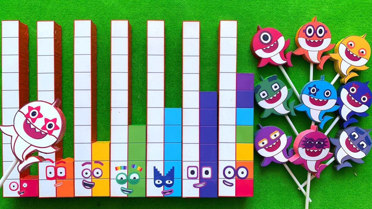 Looking for Numberblocks NEW 153 Puzzle Tetris Shape | ASMR chirping of ...