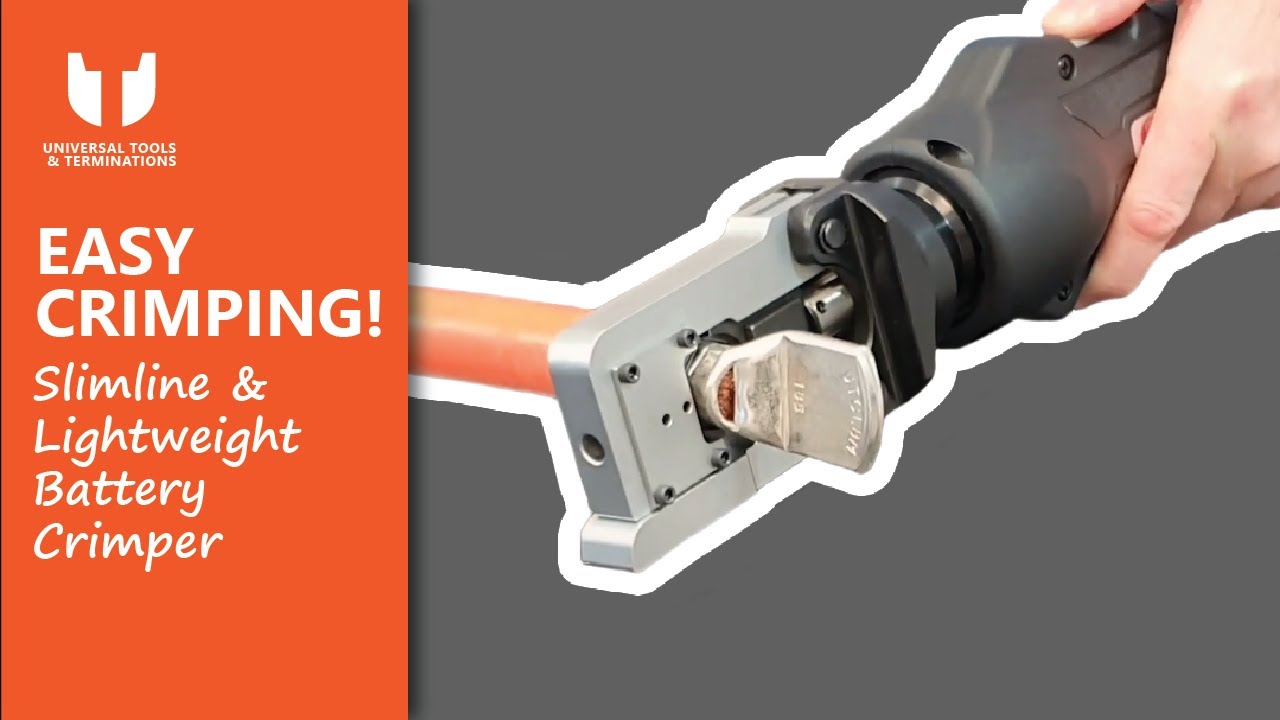 Easy Crimping! - Slimline & Lightweight Battery Crimper! - YouTube