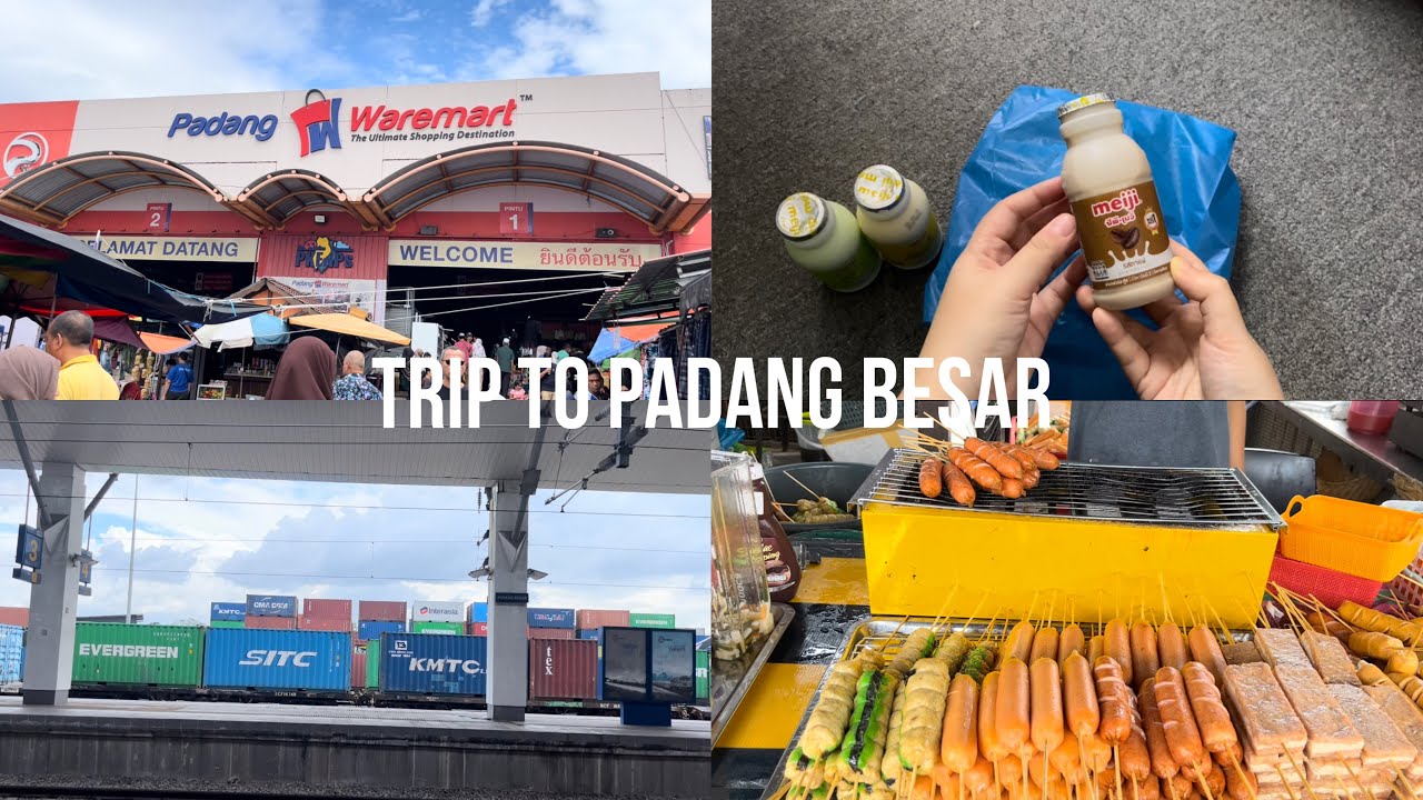 Jalan jalan di Padang Besar naik komuter | Trip to Padang Besar - YouTube