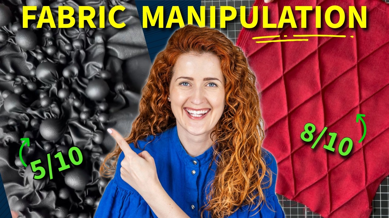 Rating Every Fabric Manipulation Technique I Tried This Year - YouTube