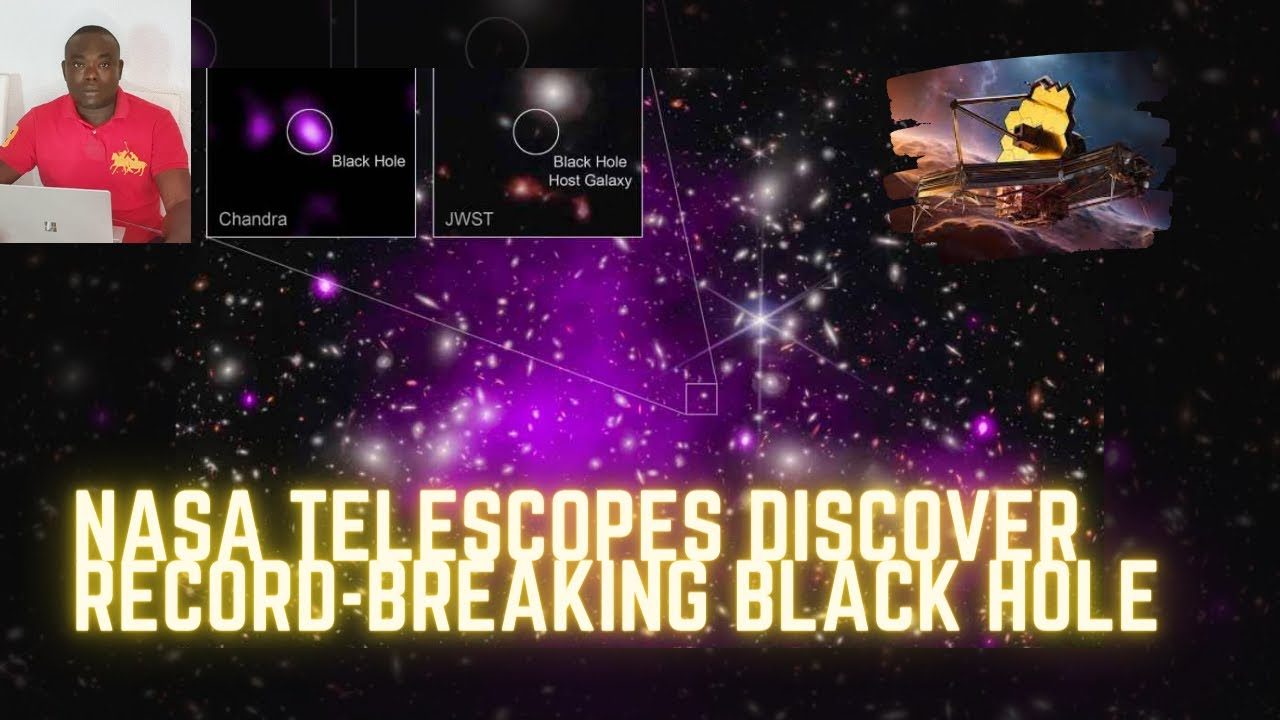 NASA Telescopes Discover Record-Breaking Black Hole - YouTube