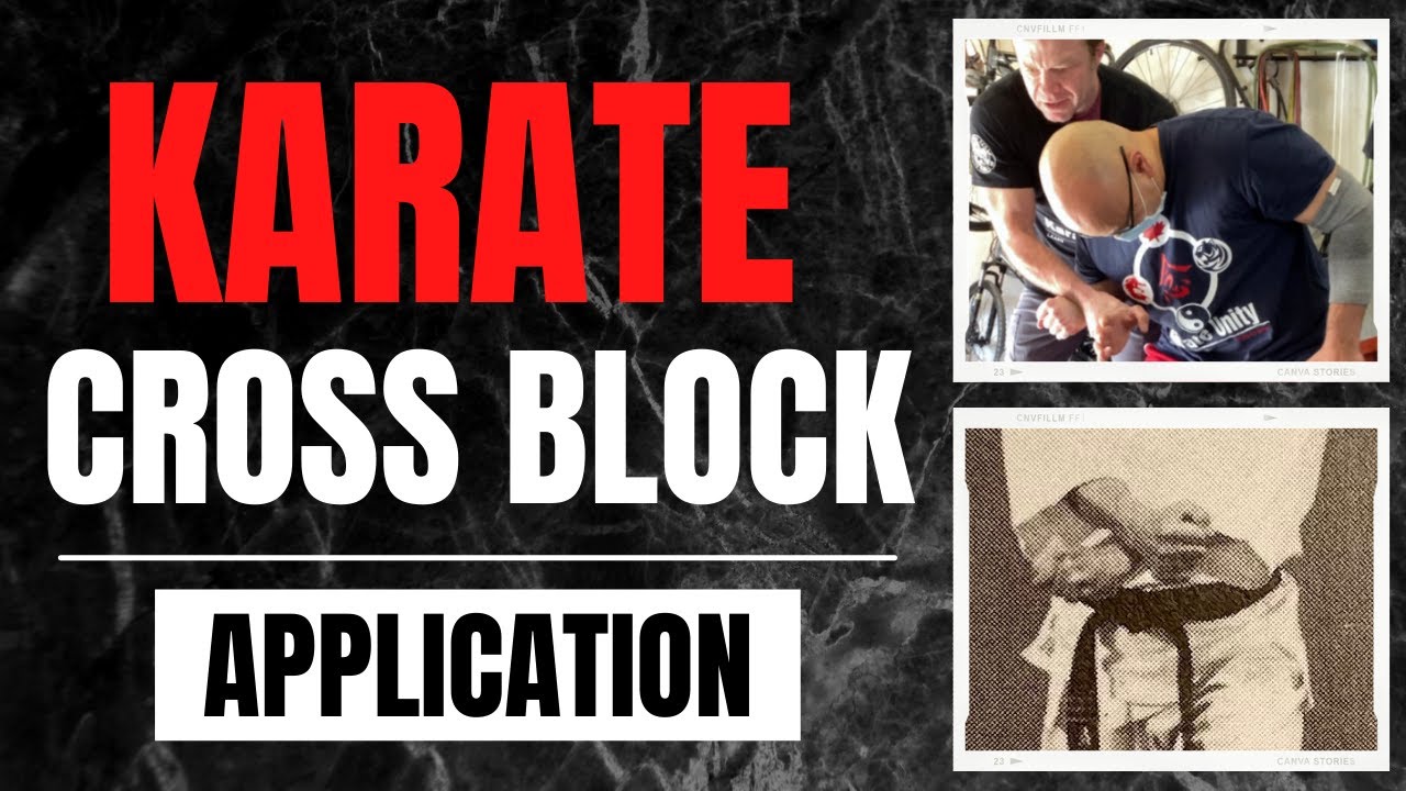 How to Use The Karate Cross Block - Chris Hanson - YouTube