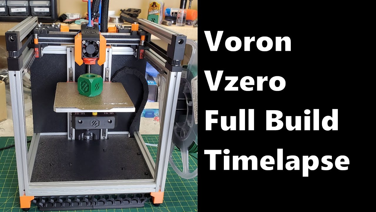 Voron Vzero FULL BUILD - Timelapse - YouTube