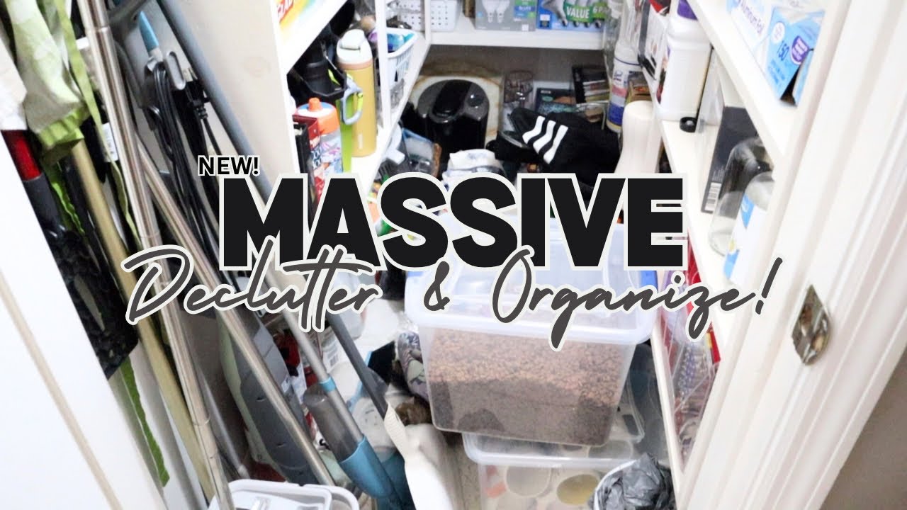 New 2025 MASSIVE Small Closet Declutter & Organize. Before & After Decluttering. - YouTube