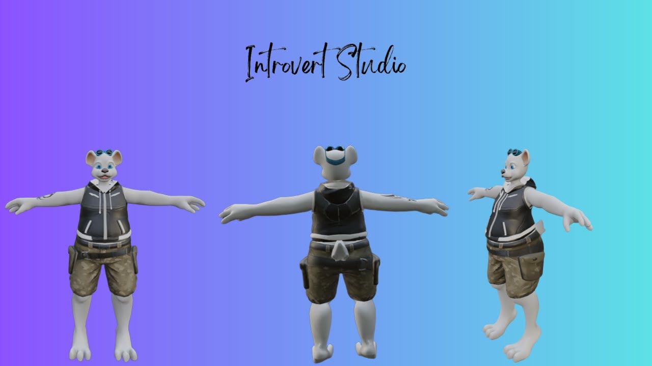 Polar Bear for VRChat & all streaming platforms made by #Introvert ...