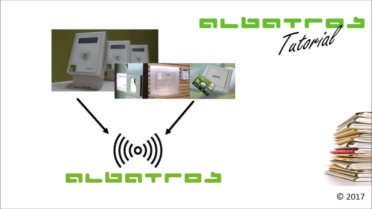 Anbindung Legic Chip System an Albatros - YouTube