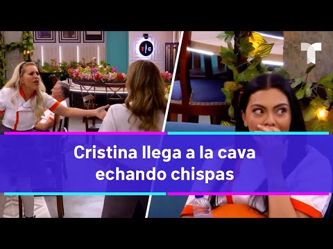 Echando chispas: Cristina llega a la cava decepcionada de todos ...