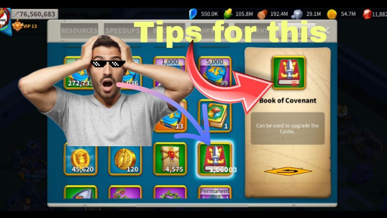 |How to get book of covenants in ROK|How to unlock T5 in rok|rise of ...