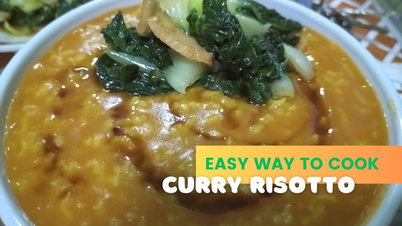 Easy way to cook | Curry Risotto - YouTube