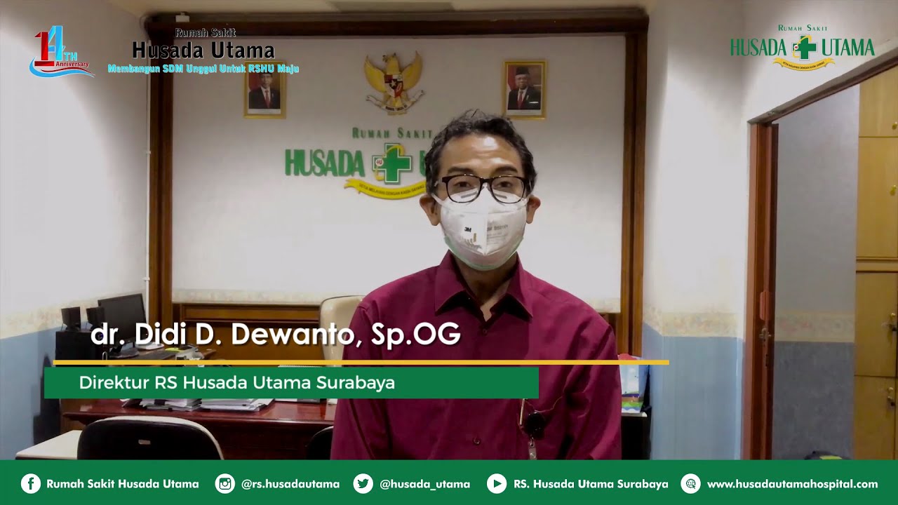 Greeting 14 Years Anniversary - Rumah Sakit Husada Utama Surabaya - YouTube