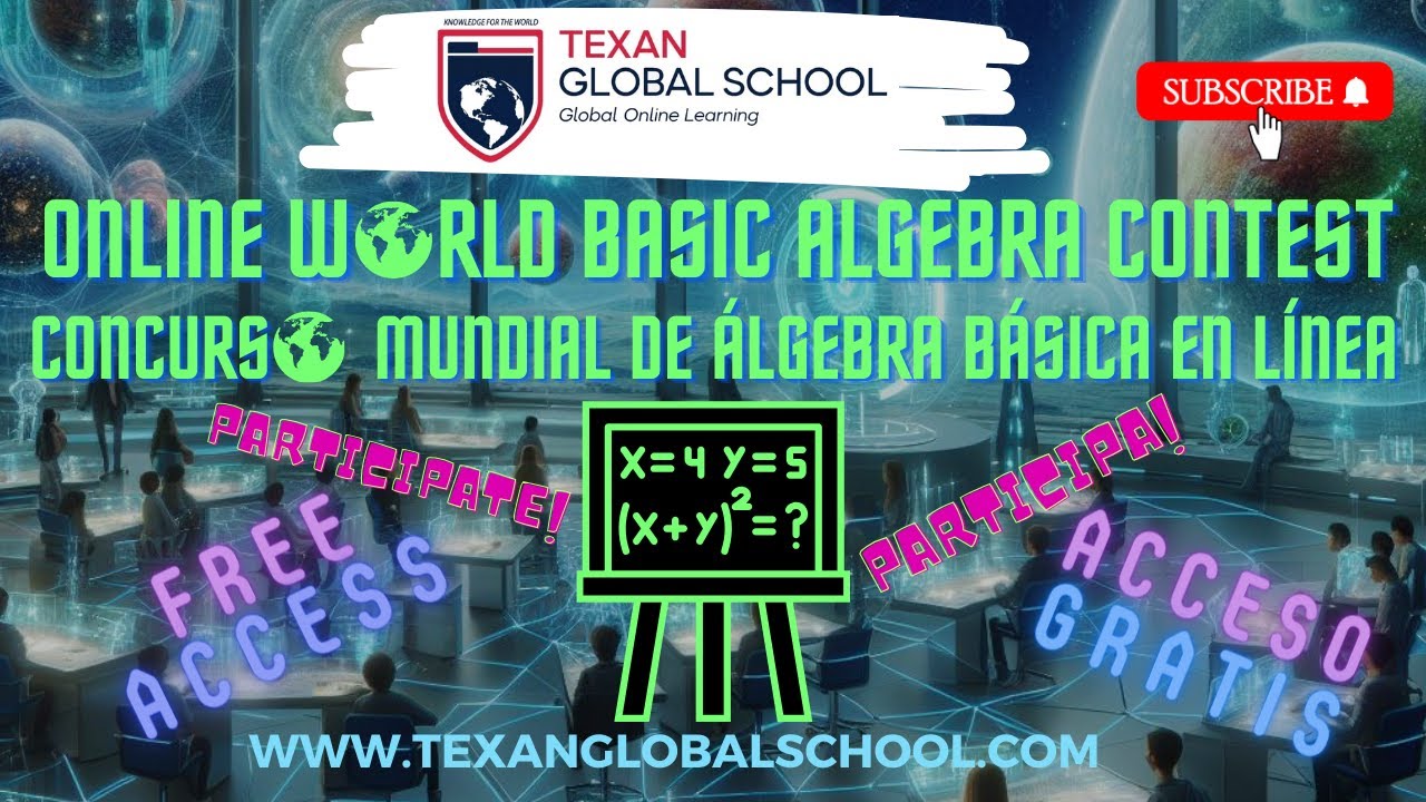 Free Basic Algebra Test / Prueba Gratis de Álgebra Básica - YouTube