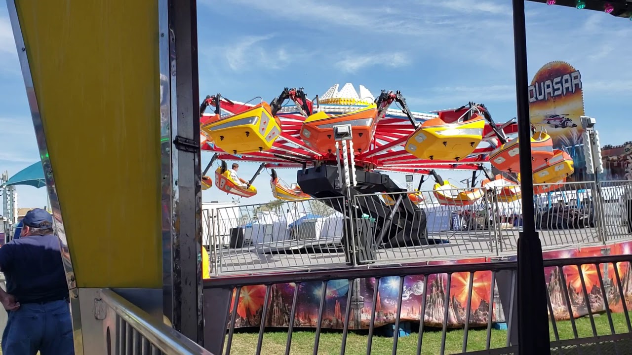 Quasar Ride at the 2019 Ostrich Festival - YouTube