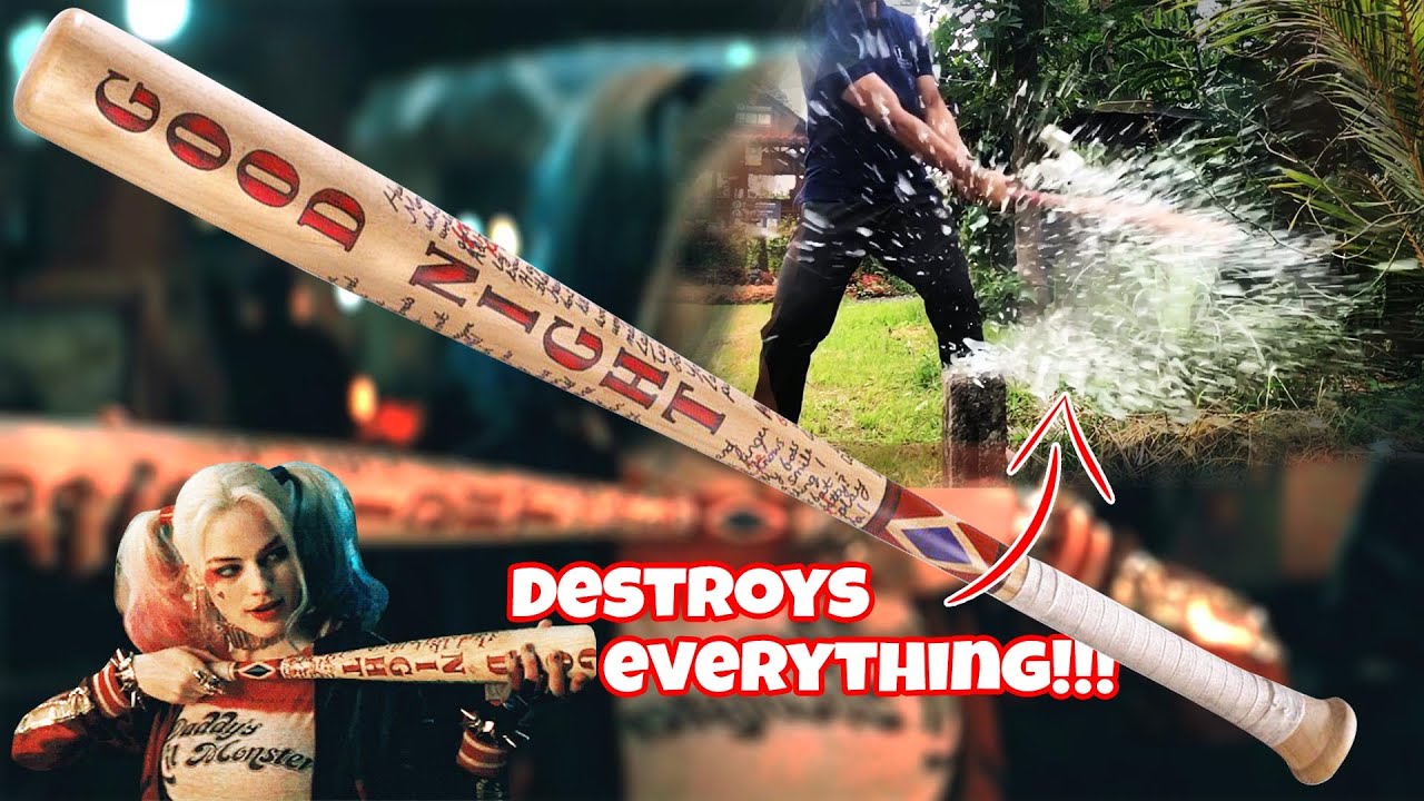 DIY Harley Quinn's Baseball Bat || Good Night Bat from Suicide Squad ...