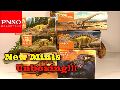 New PNSO Minis Unboxing!!! Microraptor | Tsintaosaurus ...