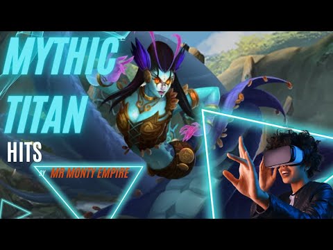 Mythic titan hits BLUE 💙💙 #mythic #titans #superhero - YouTube