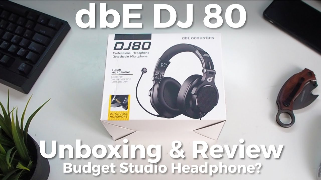 dbE DJ80 Unboxing and Review Indonesia - Headphone Studio Harus Mahal ...
