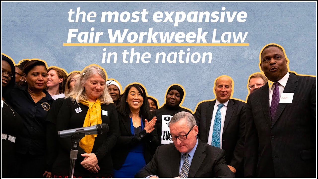 You have a right to a Fair Workweek! - YouTube