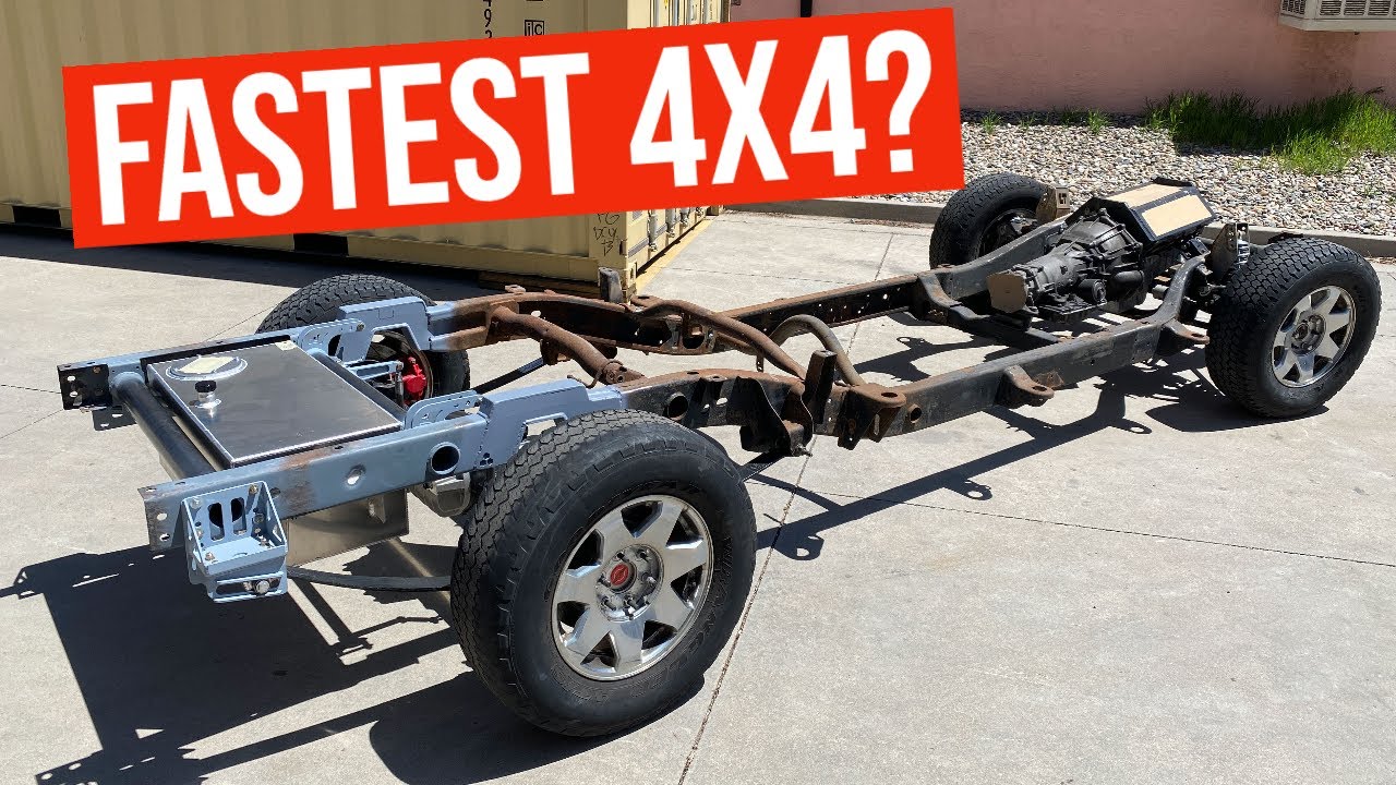 the ULTIMATE AWD drag truck chassis is FINALLY complete - YouTube