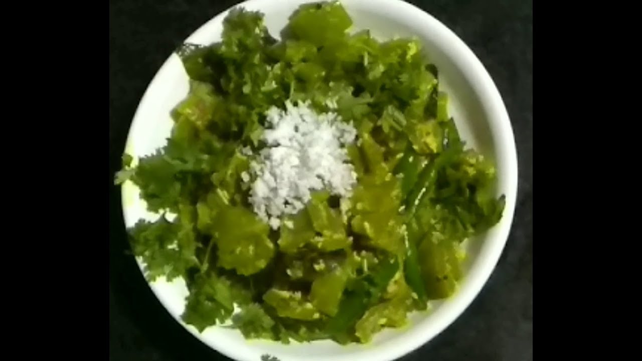 Snake Gourd with Milk Curry | Potlakaya Pala tho Kura - YouTube