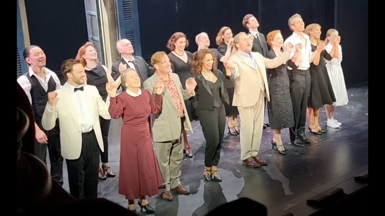 Aspects of Love - curtain call, 14th June 2023. Lyric Theatre, London ...
