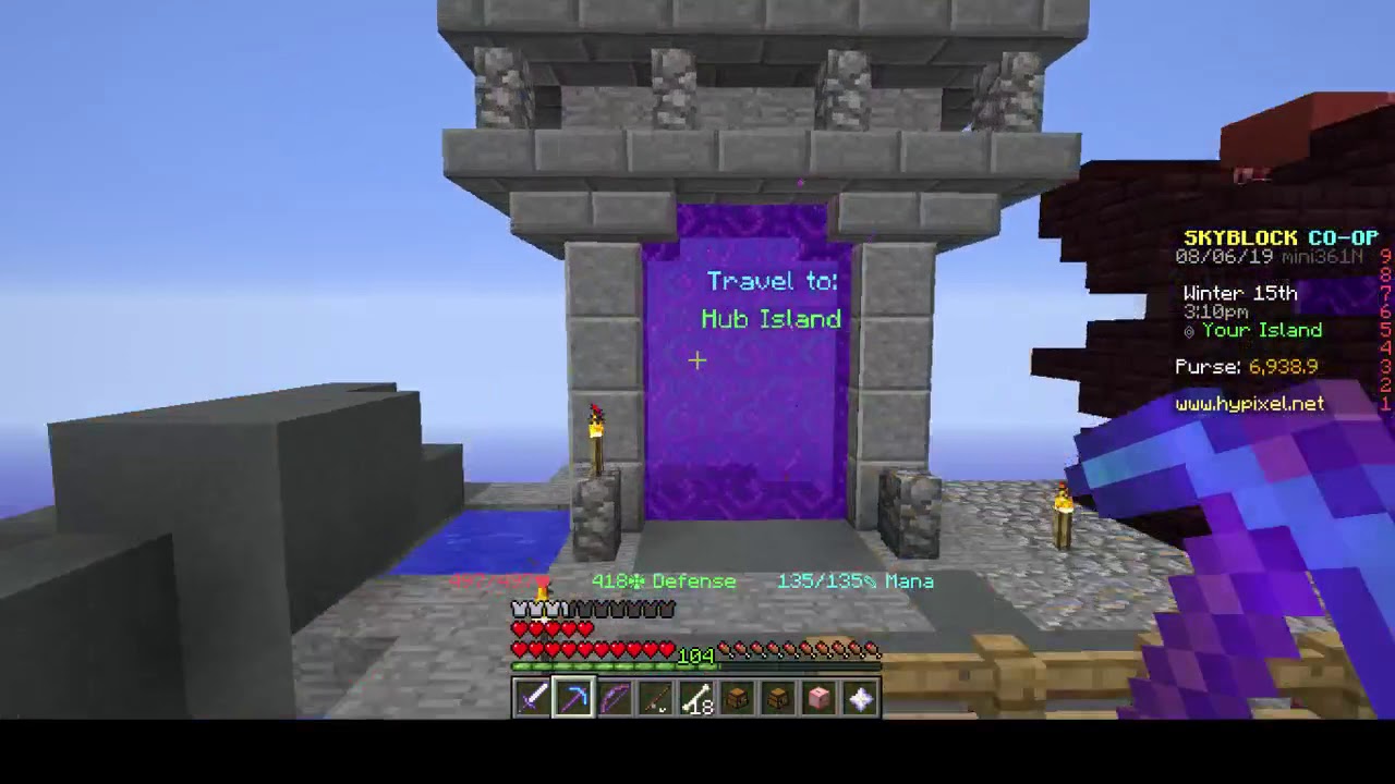 hypixel skyblock ep 27 how to level up your mining quickly - YouTube