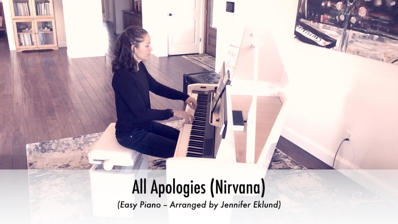 All Apologies (Nirvana) - Easy Piano Sheet Music - YouTube