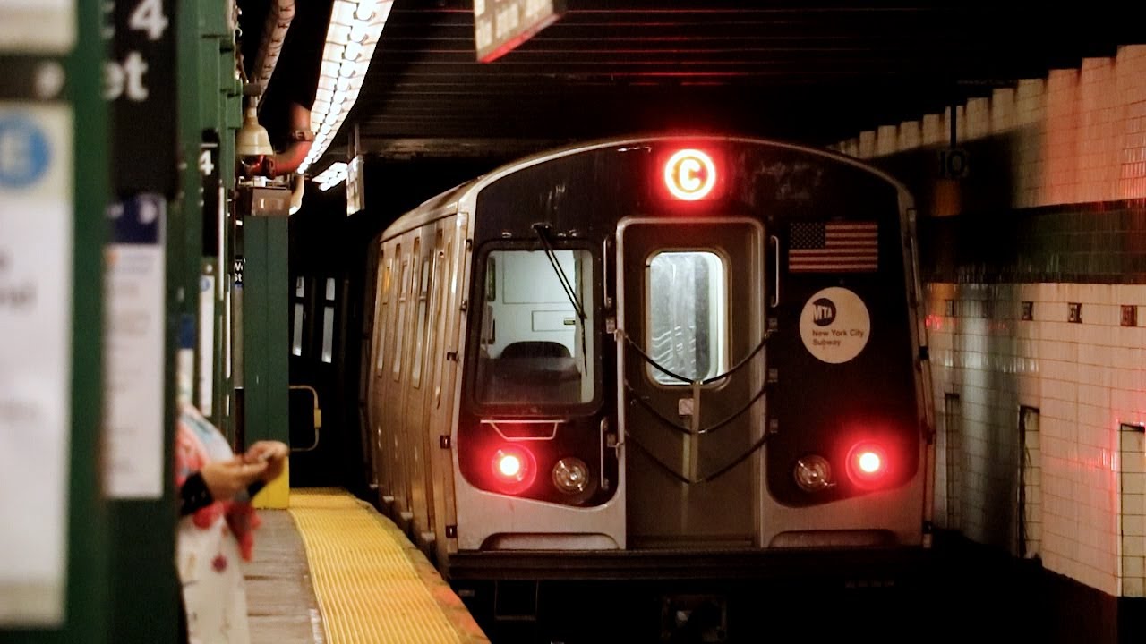 MTA New York City Subway: 145 Street-bound R179 C Train at the West 4 ...