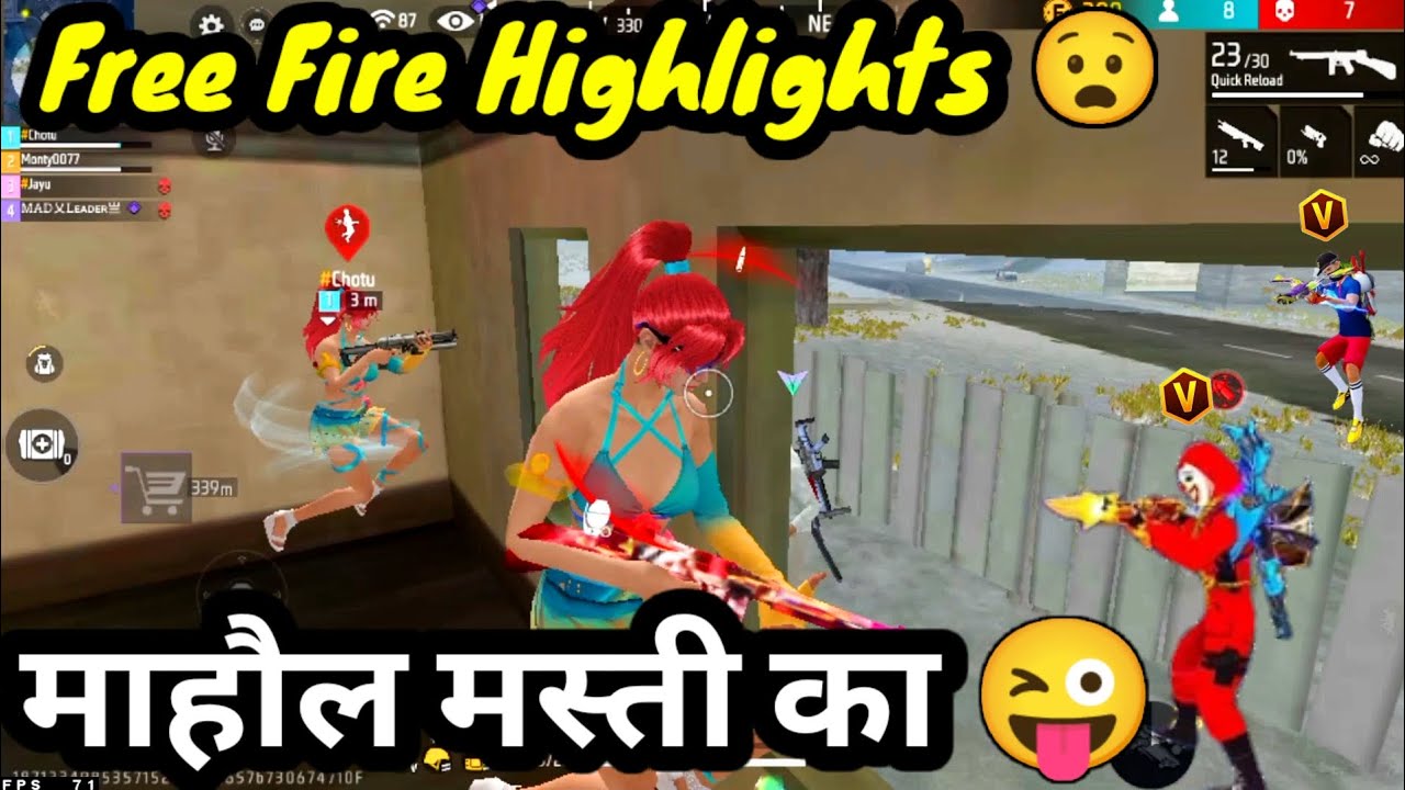Free Fire Highlights 😧 | Tonde Gamers | Gyan gaming | Total Gaming | # ...