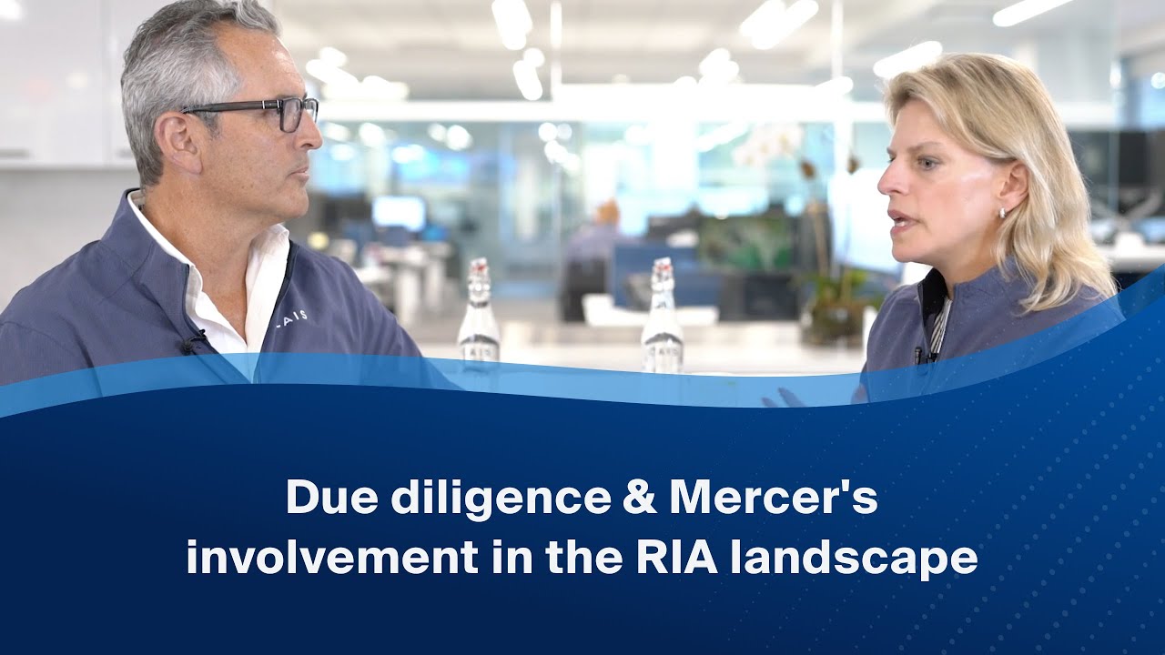 Due Diligence and Mercer's Involvement in the RIA Landscape - YouTube