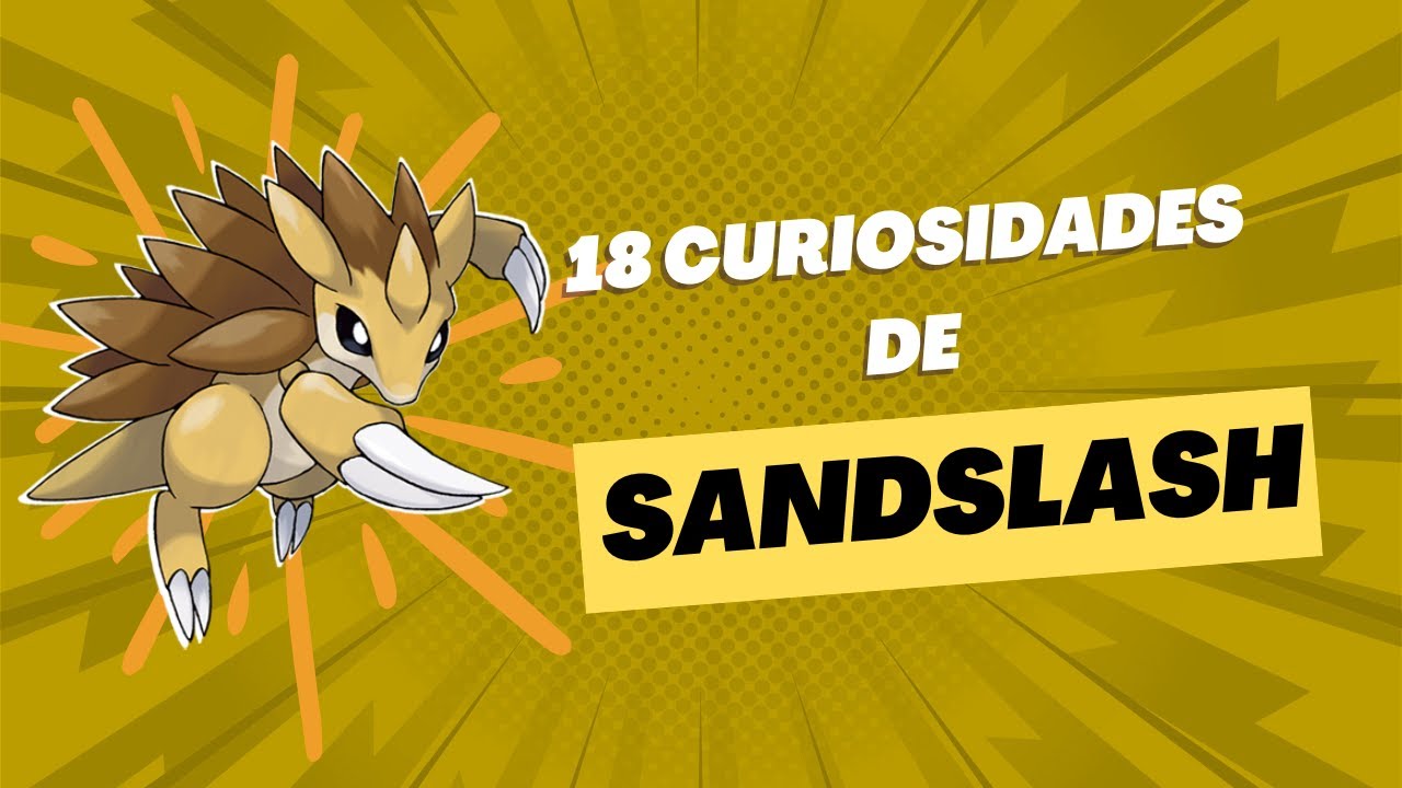 Sandslash 18 datos sorprendentes que no sabías - YouTube