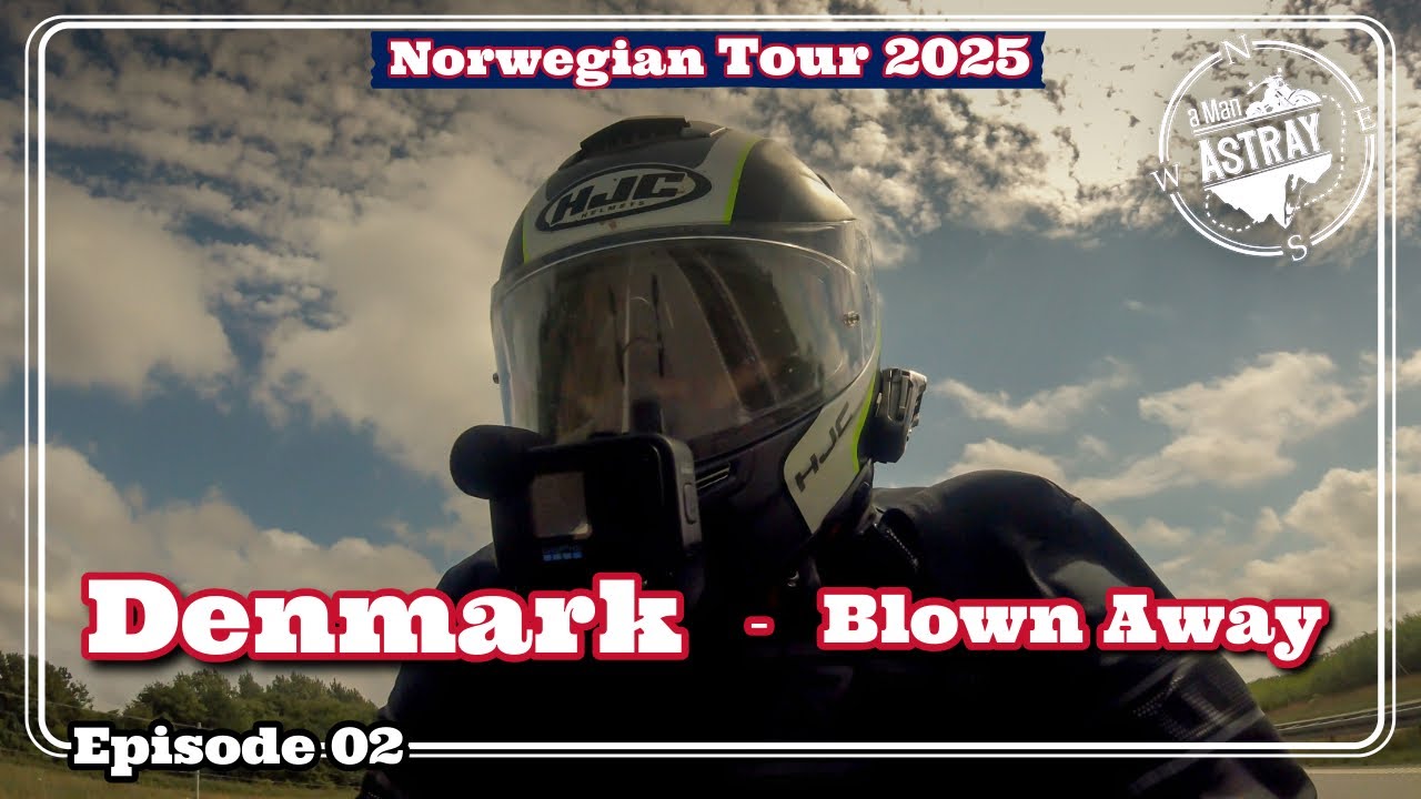 Motorcycle Tour of Norway 2025: Why is Denmark so windy? - YouTube