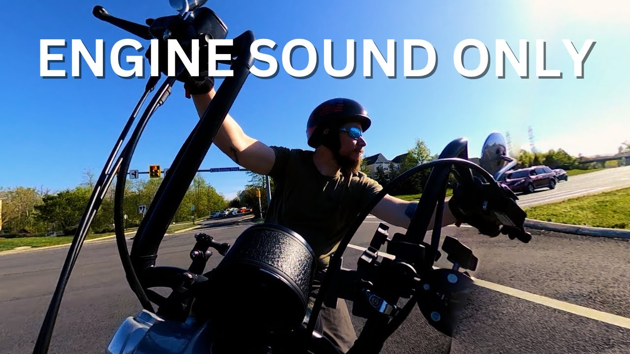 UHD | Pure Engine Sound Ride | Harley Davidson 883 - YouTube