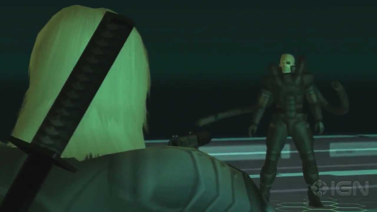 Metal Gear Solid 2 HD - Raiden vs MG RAYS Pt. 1 - Gameplay - YouTube