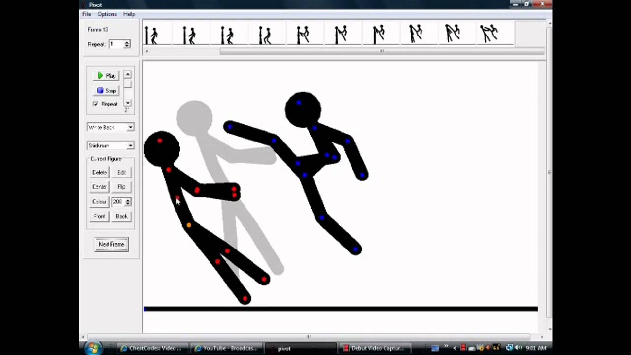pivot high kick tutorial - YouTube