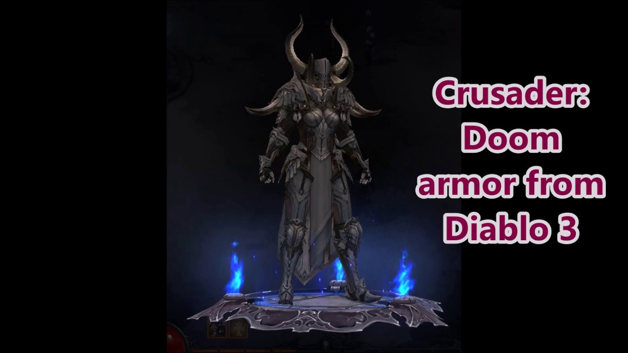 Cosplay: Crusader doom armor wip from Diablo 3 - YouTube