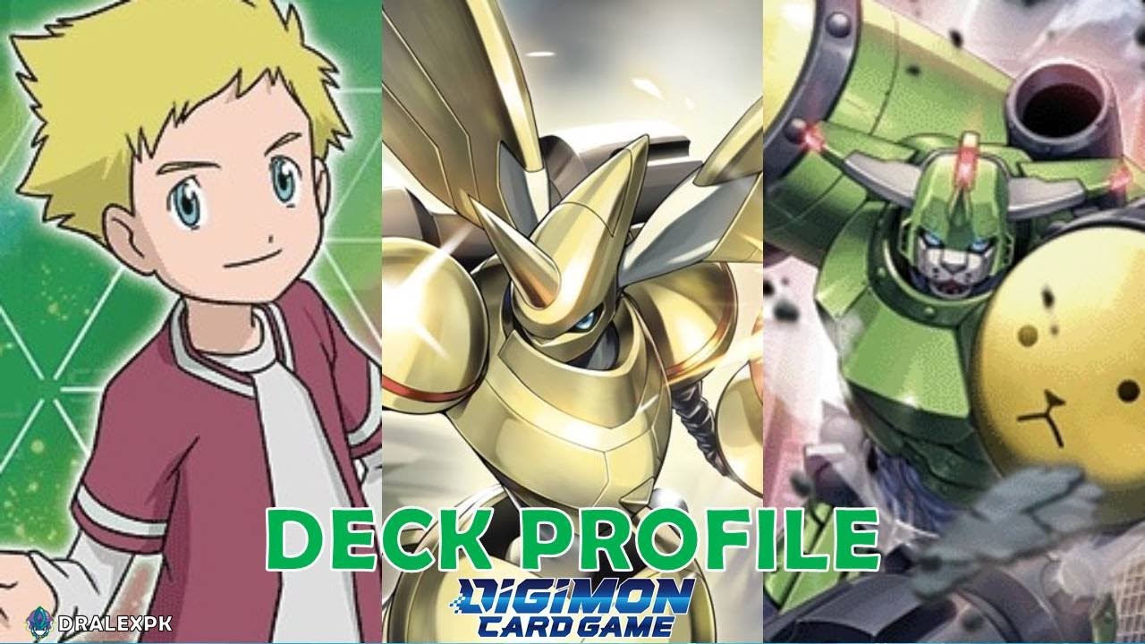 Digimon TCG | Rapidmon E-01 | Deck Profile (ST17) - YouTube