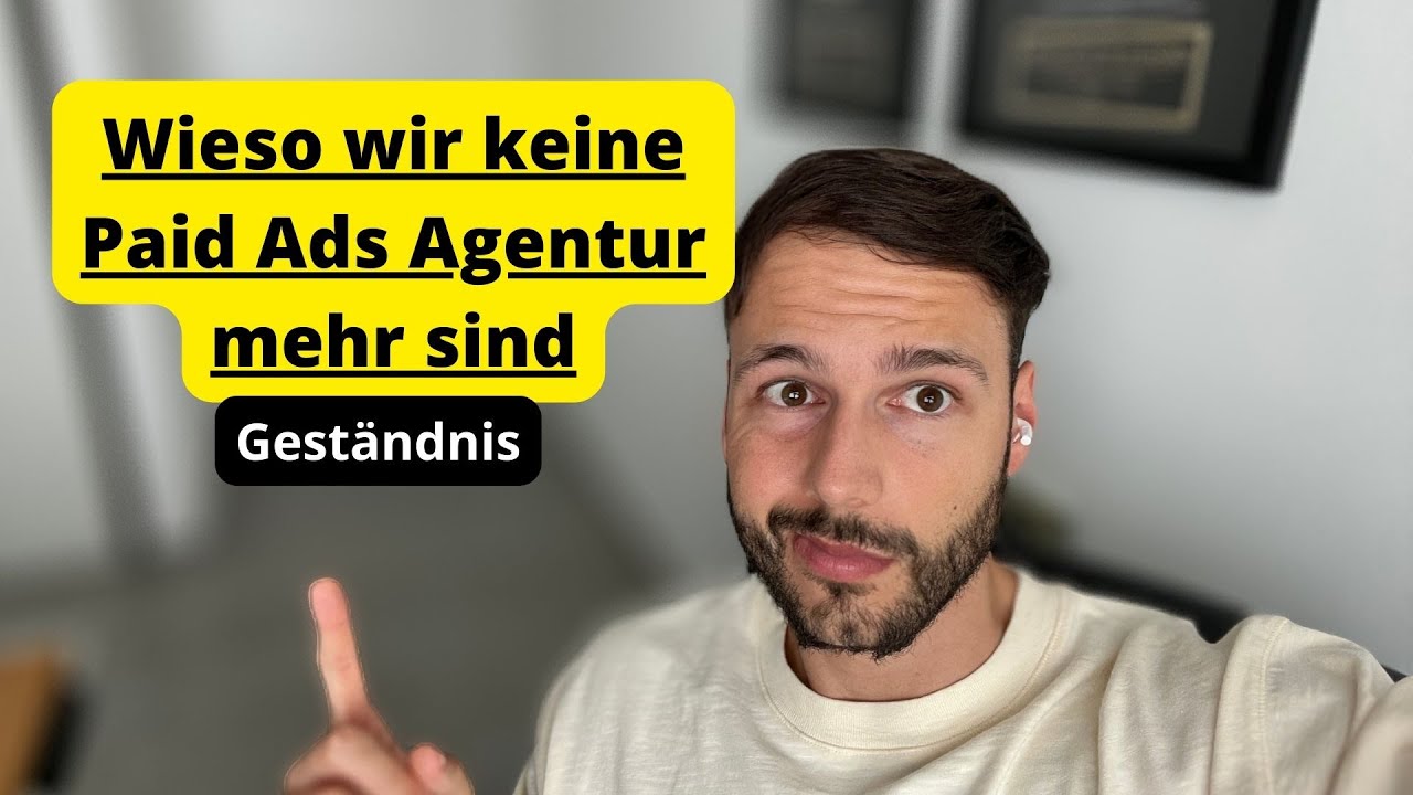 {Disclaimer} Wieso wir KEINE Paid Ads Agentur (mehr) sind - YouTube