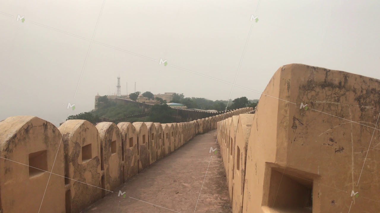 Jaipur, India - pointed walls part 2 - YouTube