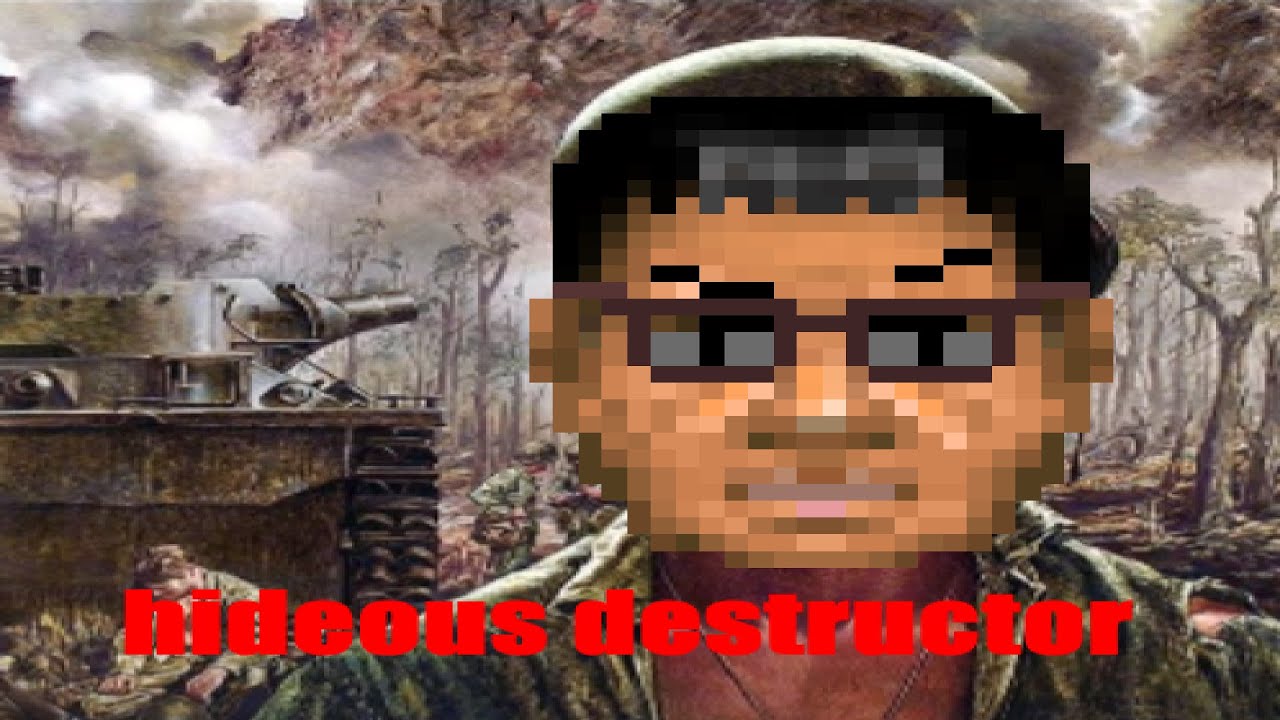 hideous destructor captures the feeling of a regular marine in doom ...