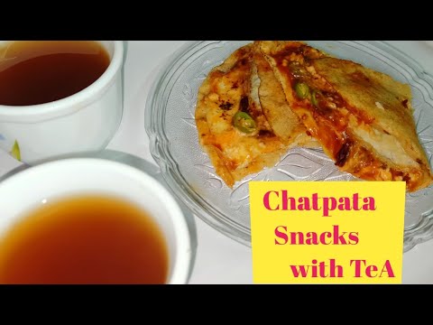Chatpata snacks l simple ingredients & easy method l home made tacos ...