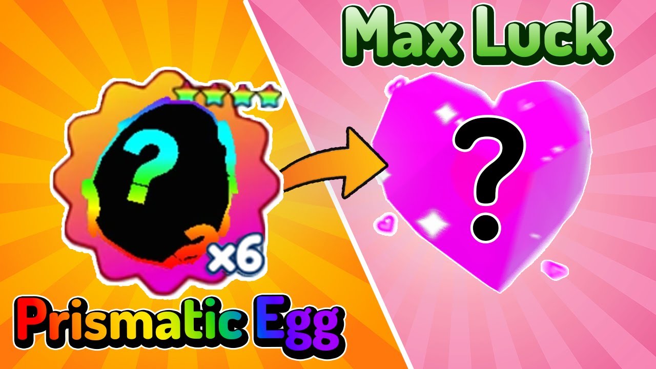 Opening TONS of Prismatic Eggs with MAX LUCK in NEW Event 🍀 | Pet ...