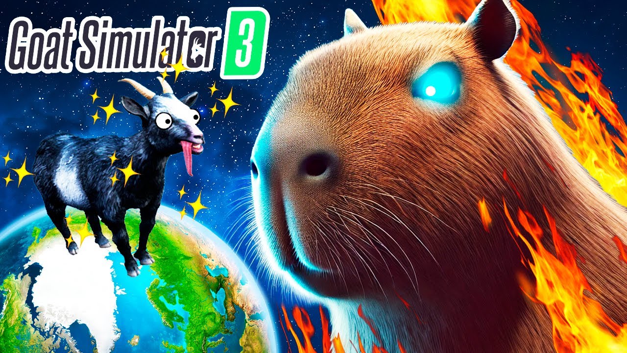 DIOS ES UNA CAPIBARA GIGANTE | GOAT SIMULATOR 3 DLC - YouTube