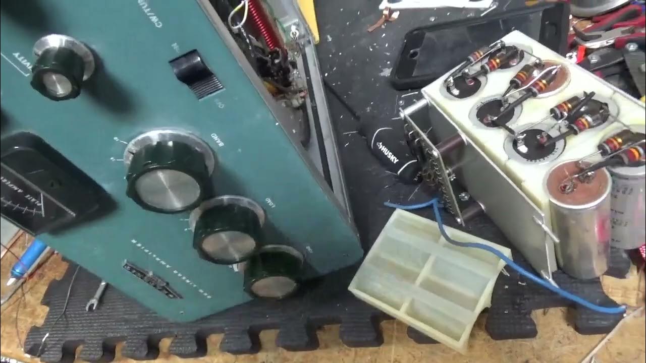 Heathkit sb-220 Repair And Modifications Harbach Kits - YouTube